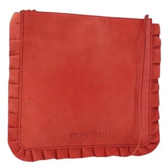 Miu Miu Pre-owned Shoulder Bag - - Pre-owned - Damen - Rot - ONE SIZE