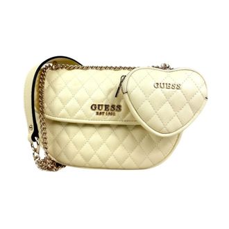 Guess Femme, Sacs, Jaune, Taille: ONE Size Atabey Convertible Xbody Flap