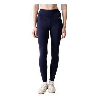 Sporty & Rich Legging Signature Logo - Femme - Pantalons - Bleu - Taille: 42 FR