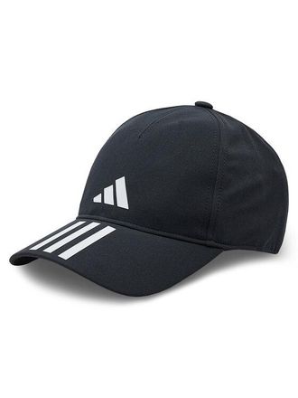 adidas Cap 3-Stripes AEROREADY Running Training Baseball Cap IC6520 Schwarz