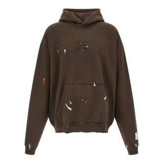 Gallery Dept. French Logo Painted Hoodie - - Sweatshirts & Hoodies - Herren - Braun - S