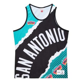 Mitchell & Ness San Antonio Sp Basketball Shirt - - Sport - Herren - Mehrfarbig - M