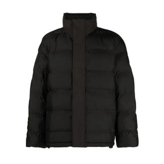 Calvin Klein Schwarze Stepp-Pufferjacke - - Jackets - Herren - Schwarzk - L