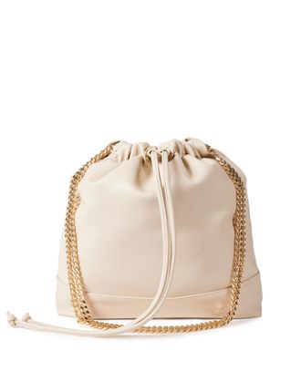 The Drop Tragetasche f&uuml;r Damen, Nyjah mit Kettenriemen, Elfenbeinwei&szlig;, Einheitsgr&ouml;&szlig;e