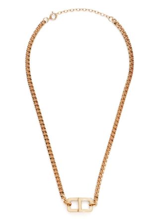 Dior collier à pendentif logo