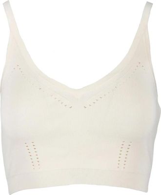 Max Mara Femme, Tops, Blanc, Taille: 36 FR Top en Maglina