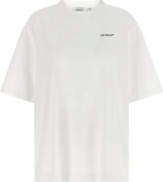 Off-white Homme, Tops, Blanc, Taille: L 44Maa120S26J008100 T-shirt