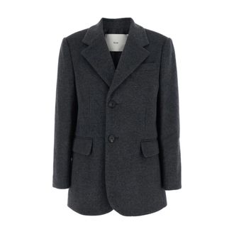 Dunst Layered Cashmere Blazer - - Jackets - Damen - Grau - S