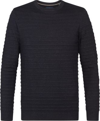 Petrol Industries Strickpullover mit Struktur Thornewood Schwarz L