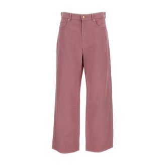 Max Mara Wide Jeans - - Jeans - Damen - Rosa - 2XS