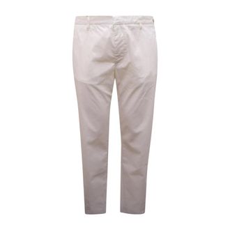 John Richmond Stylische Hose Made in Italy - - Trousers - Herren - Wei&szlig; - 2XL