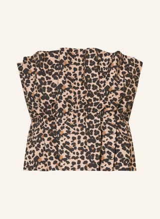 SoSUE Sosue Cropped-Top braun