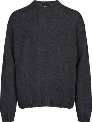A.P.C. Pull droit col rond en laine