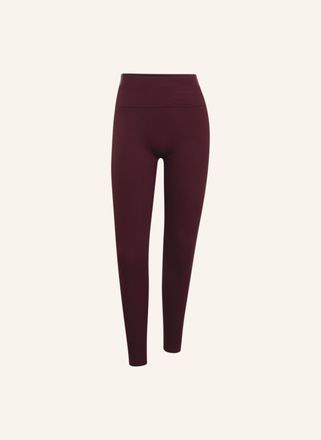 adidas All Me Leggings, Gerippt rot