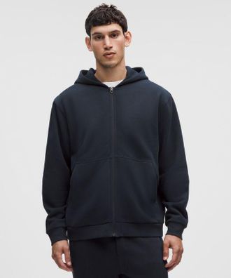 lululemon Sweat &agrave; capuche zipp&eacute; Steady State pour Hommes - Bleu - Taille 2XL