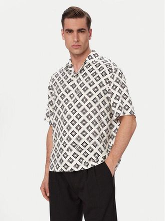 HUGO BOSS Hemd Espino 50560632 Bunt Oversize