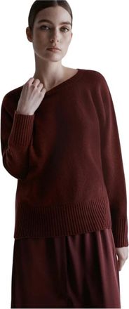 Marella Femme, Pulls, Rouge, Taille: 44 FR Pull Celia à col rond