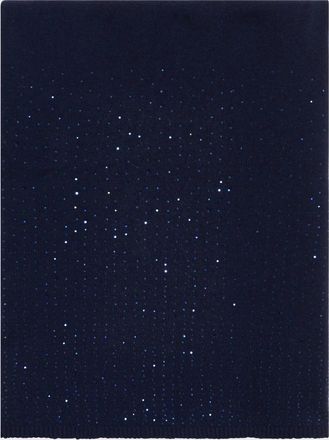 Gerard Darel Echarpe en laine &agrave; strass - SIA - Marine