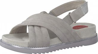 Jana Damen 8-8-28205-28 Flache Sandale, LT.Grey, 38 EU