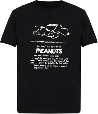 Iceberg Homme, Tops, Noir, Taille: L T-Shirt &agrave; imprim&eacute; Snoopy