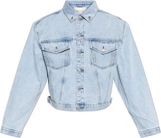 Entire studios Entire Studios, Homme, Vestes, Bleu, Taille: S Veste en jean raccourcie