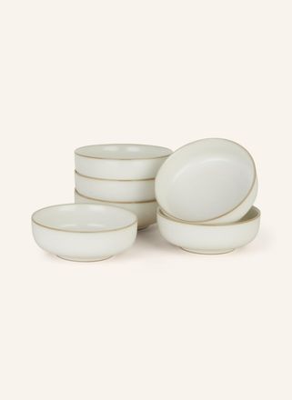 Ferm Living Ferm Living 6er-Set Schalen Sekki weiss