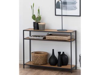 Möbelando Konsolentisch Beistelltisch Dekotisch Konsole Telefontisch Tischchen Carney I