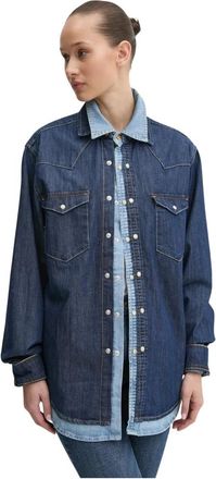 Desigual Herren, Blusen & Hemden, Blau, SGr&ouml;&szlig;e