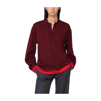 Stella McCartney Modische T-Shirts und Polos - - Tops - Damen - Rot - M