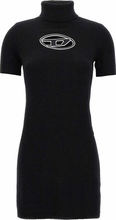 Diesel Knielanges Kleid - Schwarz