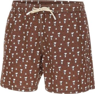 MC2 Saint Barth Homme, Maillots de bain, Brun, Taille: L Lighting Micro Fantasy Swim Shorts