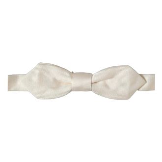 Dolce & Gabbana Homme, Accessoires, Blanc, Taille: ONE Size papillon pr&eacute;mont&eacute;