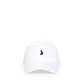 Polo Ralph Lauren Cotton Chino Baseball Cap - - Accessories - Damen - Wei&szlig; - ONE SIZE