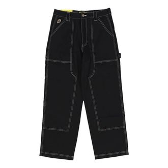 Icecream Schwarze Zimmermannshose aus Canvas - - Jeans - Herren - Schwarzk - W36