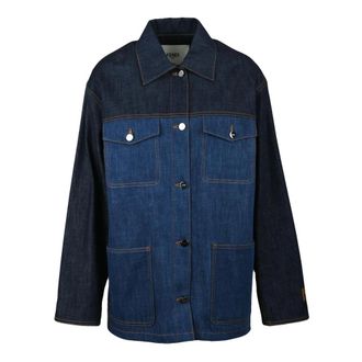 Fendi Damen, Jacken, Blau, SGr&ouml;&szlig;e