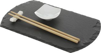 Generico Sushi-Set 4-teiliging mit Schieferplatte