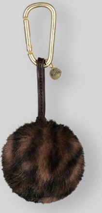 Barts Schl&uuml;sselanh&auml;nger aus Kunstfell Modell Bag Charm Pom