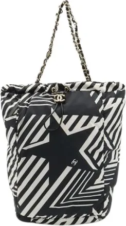 Chanel Pre-owned Sac &agrave; dos bandouli&egrave;re en nylon - Femme - Pre-owned - Multicolore - Taille: ONE Size