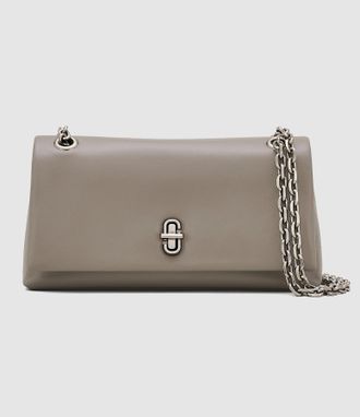 Marc Jacobs Sac The Mini Dual Chain Wallet Cement