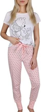 Disney Winnie L Ourson, Pyjama Long, Femme (Rose,M)
