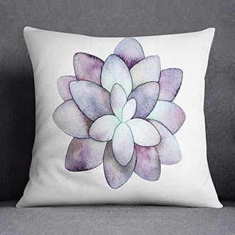 Bonamaison Le Jardin du Lin Kissenhüllen, Cotton, Mehrfarbig, 45x45