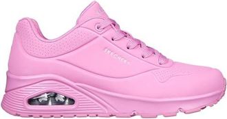Skechers Femme UNO Stand on AIR Basket, Maille Durabuck Rose, 37.5 EU