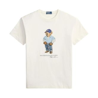 Polo Ralph Lauren Homme, Tops, Blanc, Taille: S T-Chemises