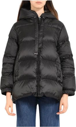 Max Mara Femme, Vestes, Noir, Taille: 42 FR Down Vestes