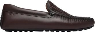 HUGO BOSS Homme, Chaussures, Brun, Taille: 44 EU Mocassini Intrecciati