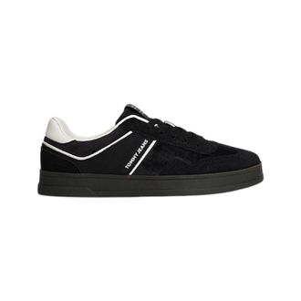Tommy Hilfiger Schwarze und Wei&szlig;e Urban Sneakers - - Shoes - Damen - Schwarzk - 37 EU