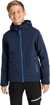 F.lli Campagnolo Softshelljacke KID SOFTSHELL JACKET FIX HOOD für Kinder (1-St) mit Clima Protect Membran, wasserabweisend, atmungsaktiv