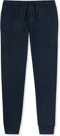 Schiesser Mix & Relax, Pantalon de pyjama Homme, Bleu (Dunkelblau 803), 54 (Taille fabricant: XL)