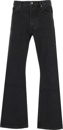 Off-white Jean Droit - Taupe