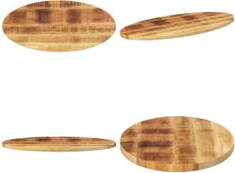 vidaXL Dessus de table 140x50x2,5 cm ovale bois massif de manguier - Dessus De Table - Table Ronde - Table Ovale - Meuble En Bois - Bois Massif - Home &